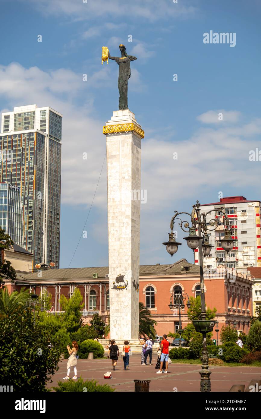 Statue of Medea. Sculpture in Batumi, Georgia Stock Photo - Alamy