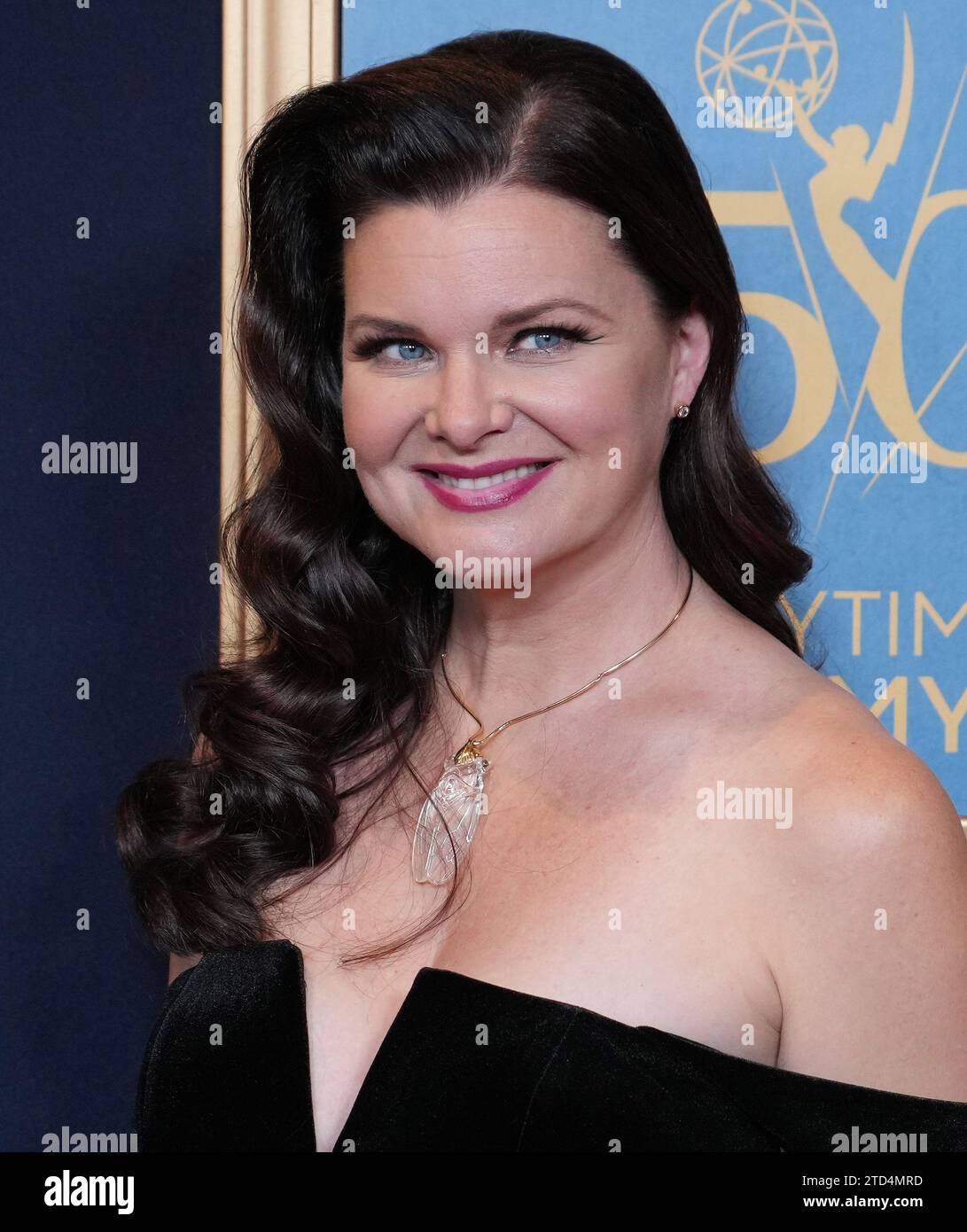 Heather Tom arrives at the 50th Annual Daytime Emmy Awards held at the ...