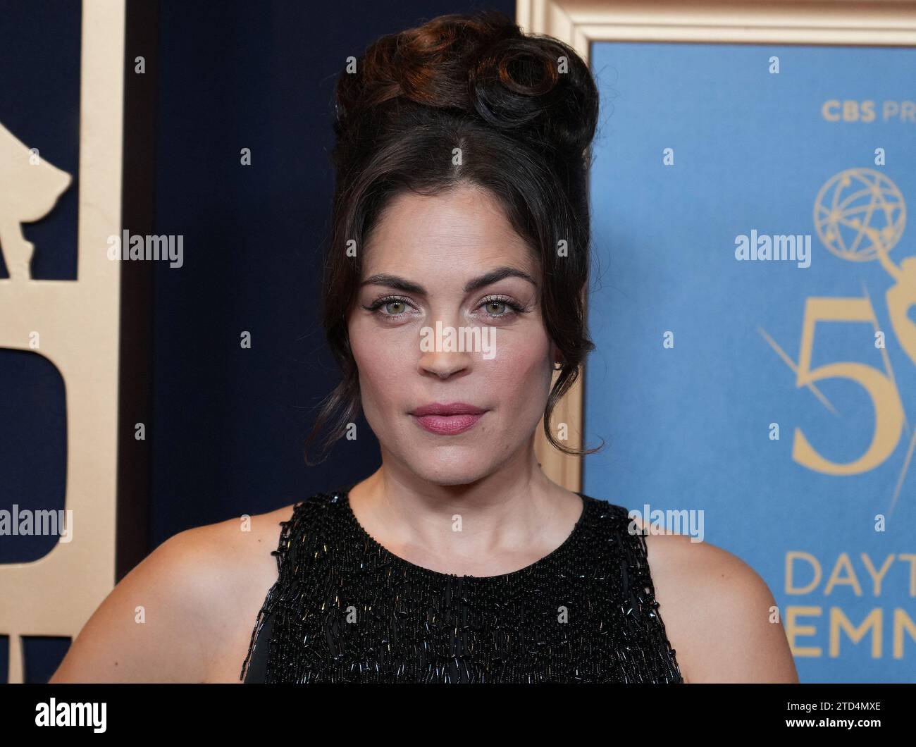 Kelly Thiebaud arrives at the 50th Annual Daytime Emmy Awards held at ...
