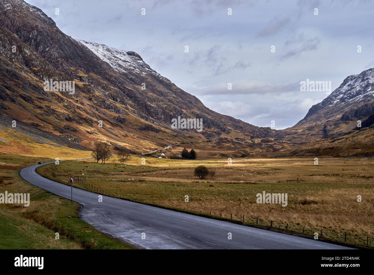 The famous road through Glencoe, Scotland Stock Photo - Alamy