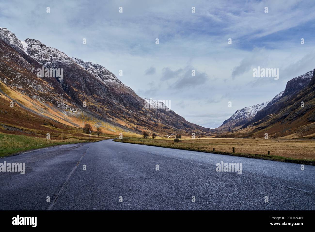 The famous road through Glencoe, Scotland Stock Photo - Alamy