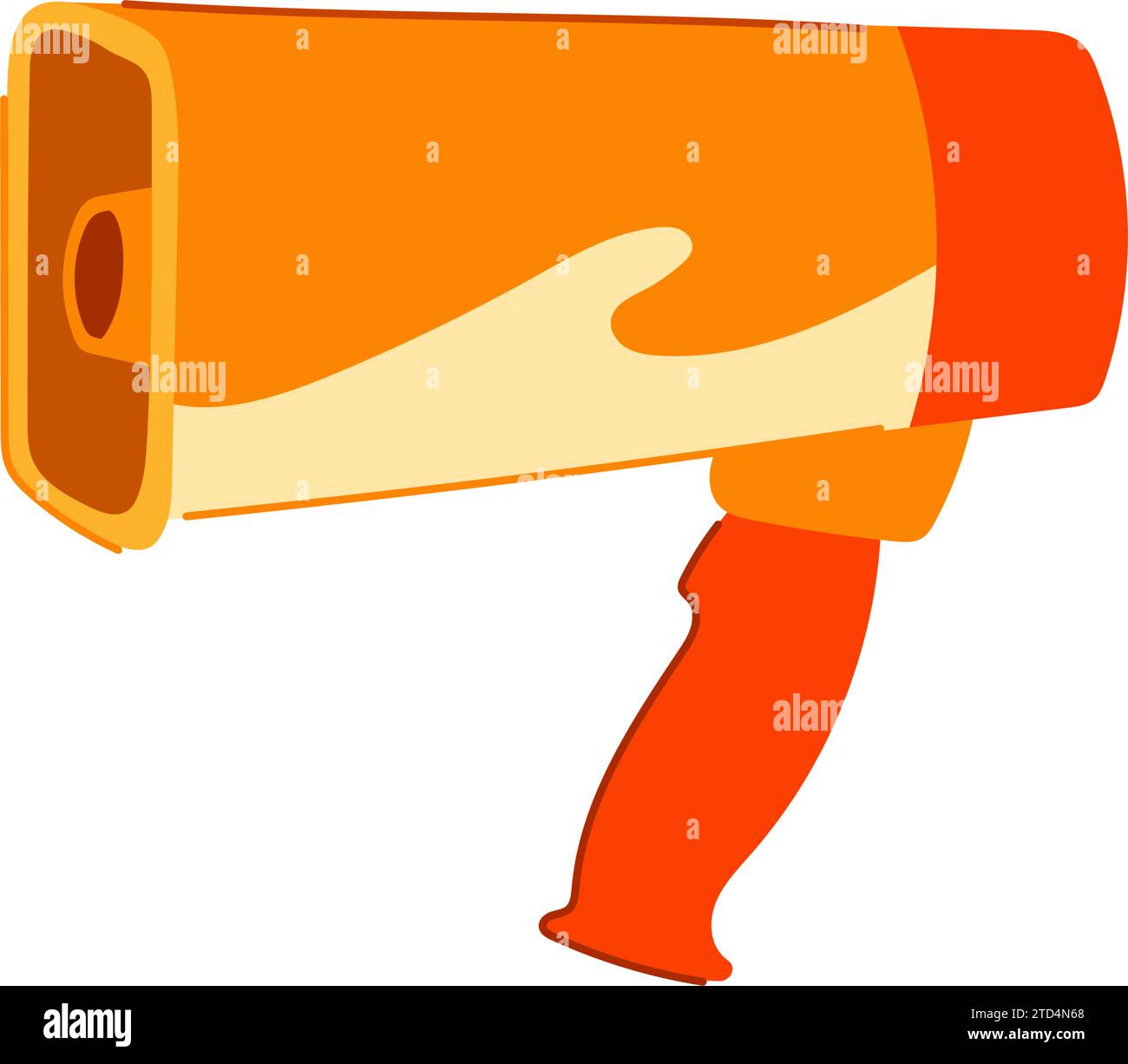 sound megaphone cartoon vector illustration Stock Vector Image & Art ...