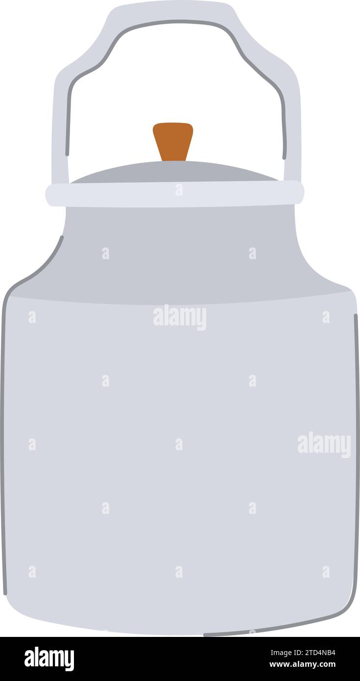 tin metal milk can cartoon vector illustration Stock Vector Image & Art ...