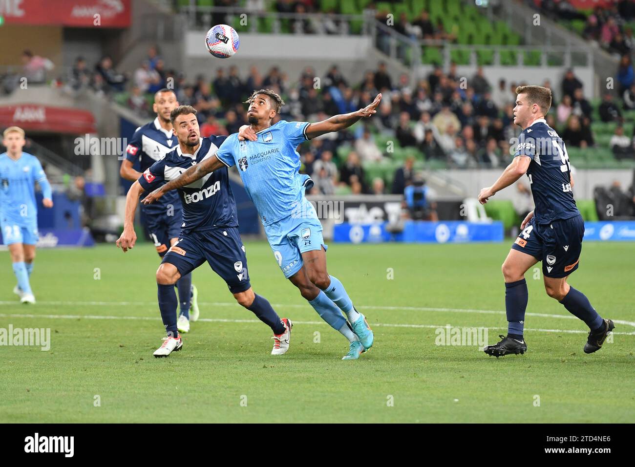 MELBOURNE, AUSTRALIA 16th December 2023. Sydney FC forward Fabio Gomes ...