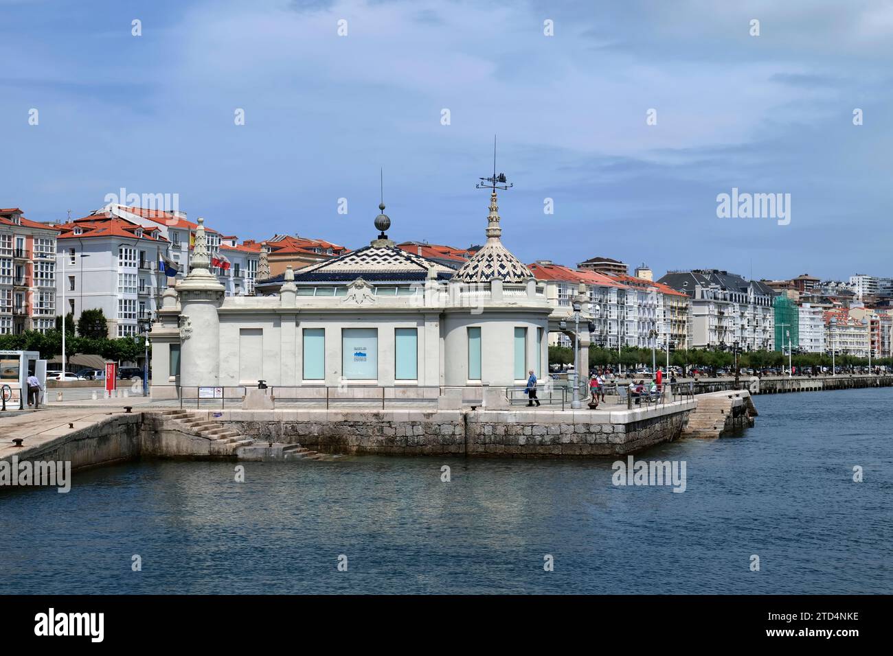 Palacete del Embarcadero , ferry terminal and museum, Santander ...
