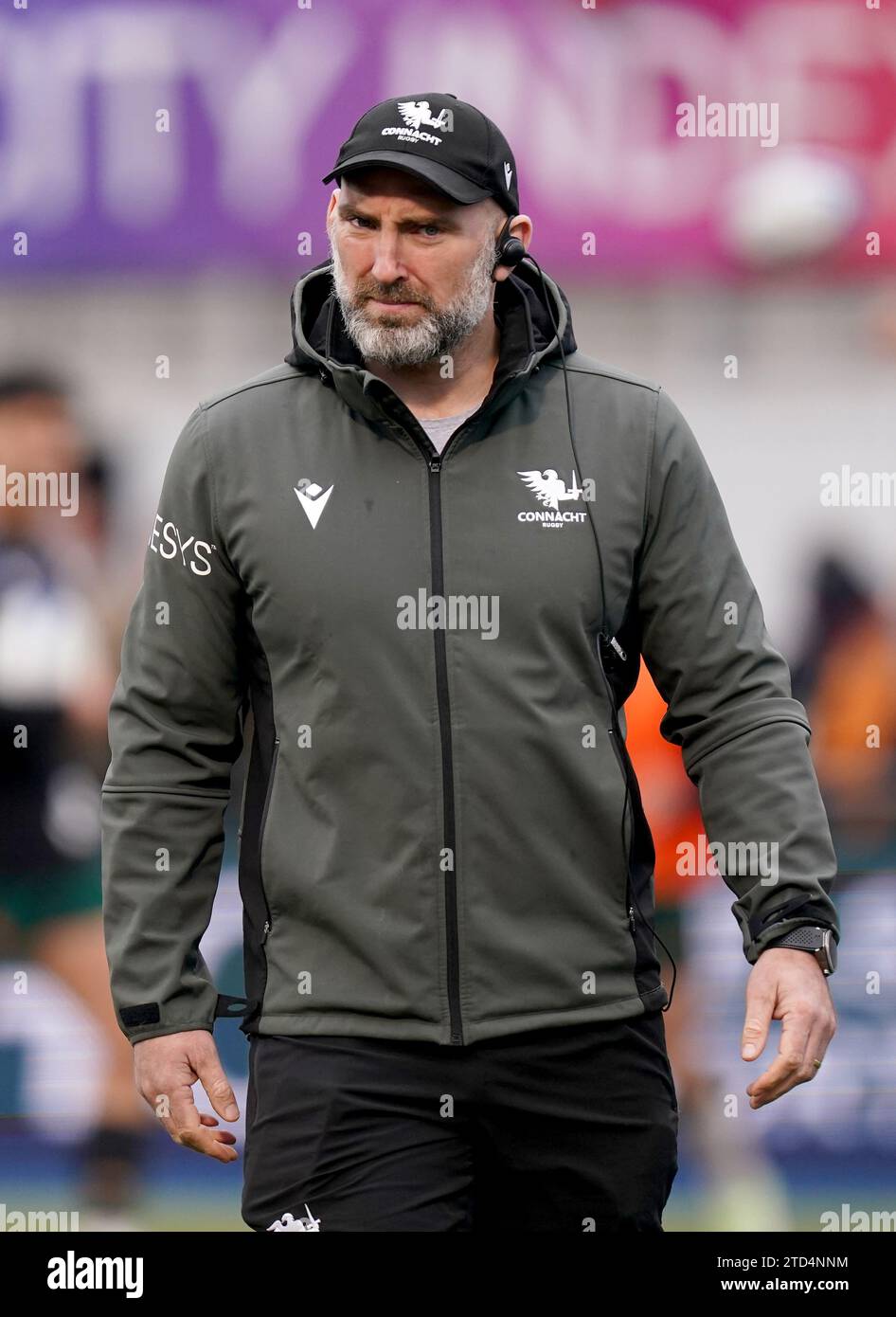 Connacht lineout and maul coach John Muldoon before the Investec ...