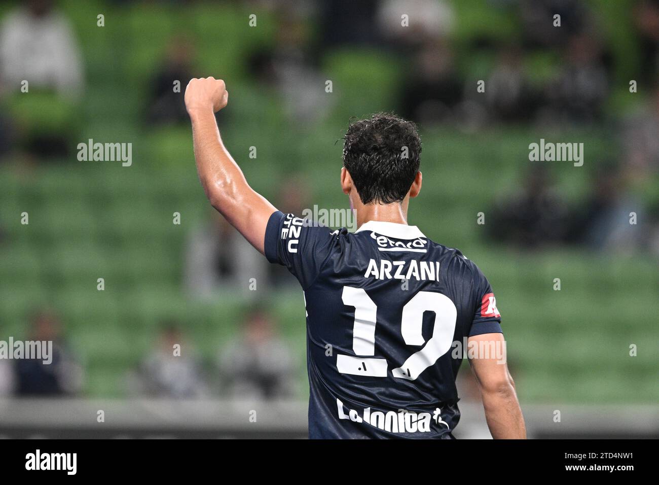 MELBOURNE, AUSTRALIA 16th December 2023. Melbourne Victory midfielder ...