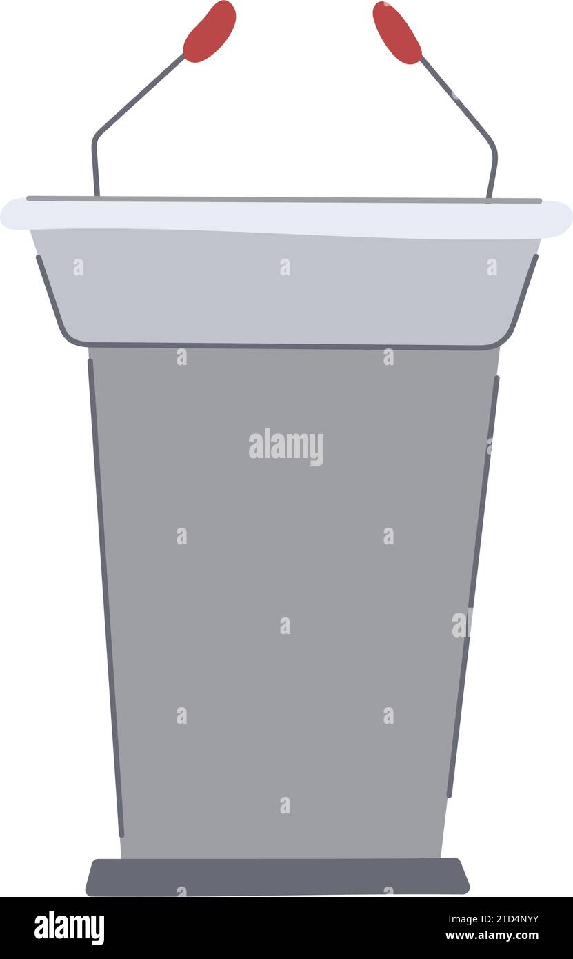 stage podium cartoon vector illustration Stock Vector Image & Art - Alamy