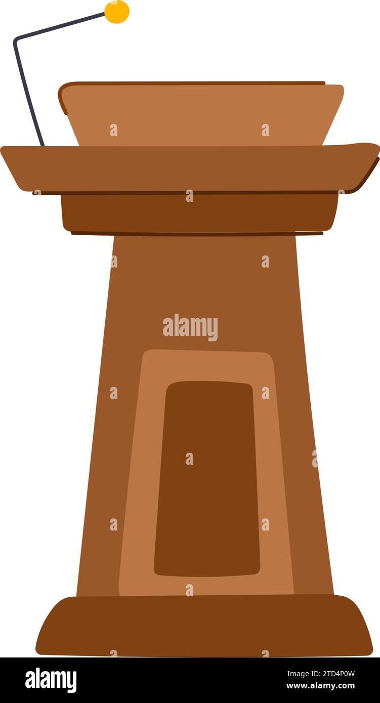 scene podium cartoon vector illustration Stock Vector Image & Art - Alamy