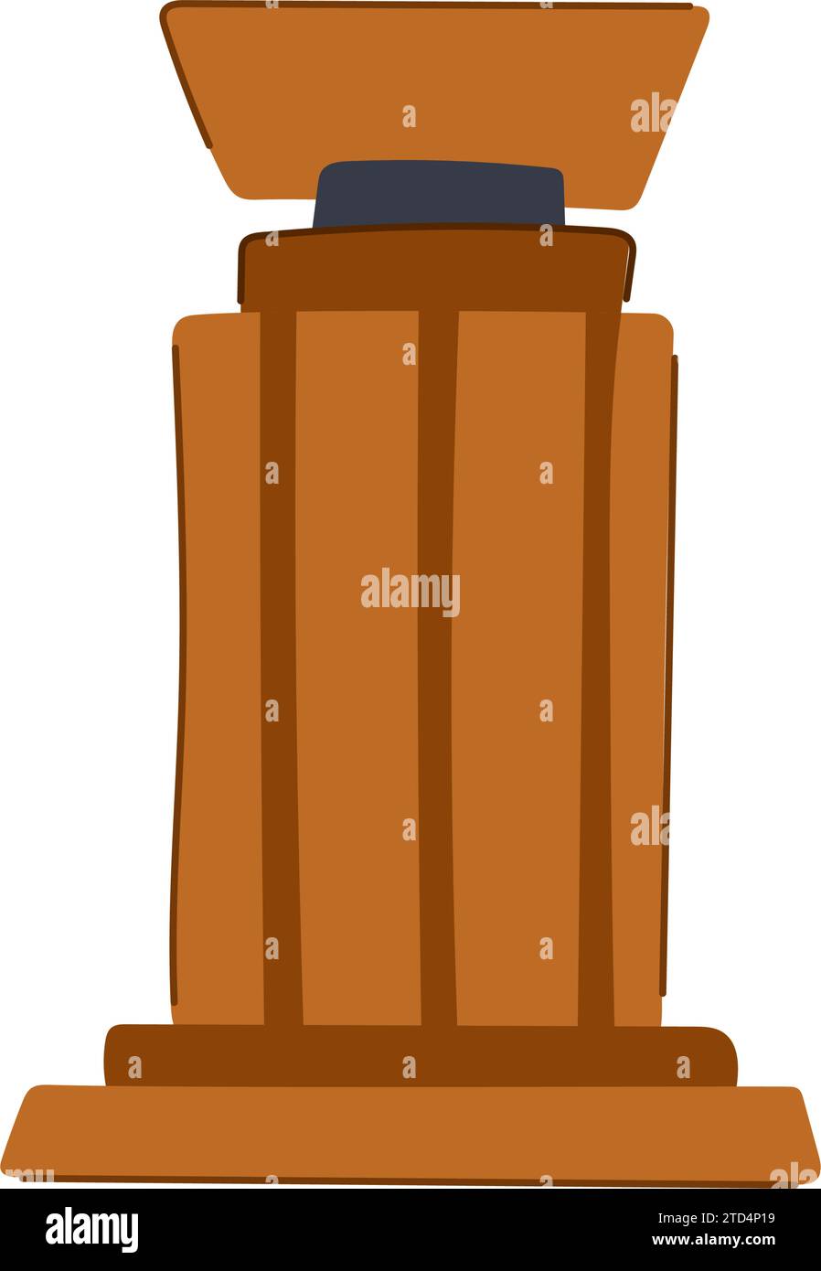 minimal podium cartoon vector illustration Stock Vector Image & Art - Alamy