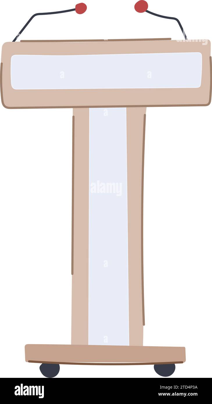 studio podium cartoon vector illustration Stock Vector Image & Art - Alamy