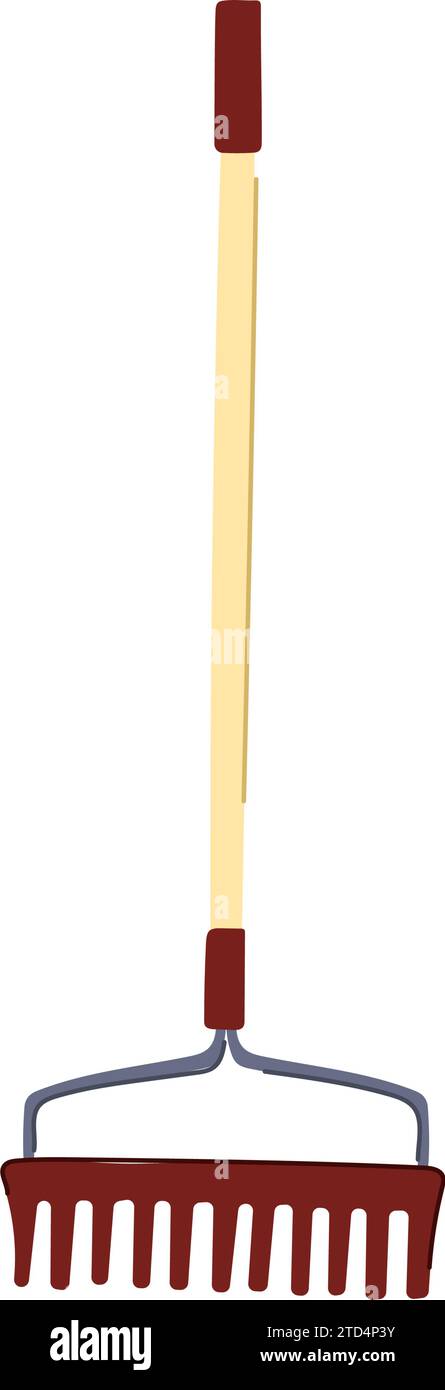 tool rake cartoon vector illustration Stock Vector Image & Art - Alamy