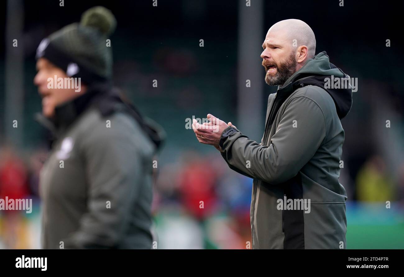 Connacht head coach Pete Wilkins before the Investec Champions Cup ...