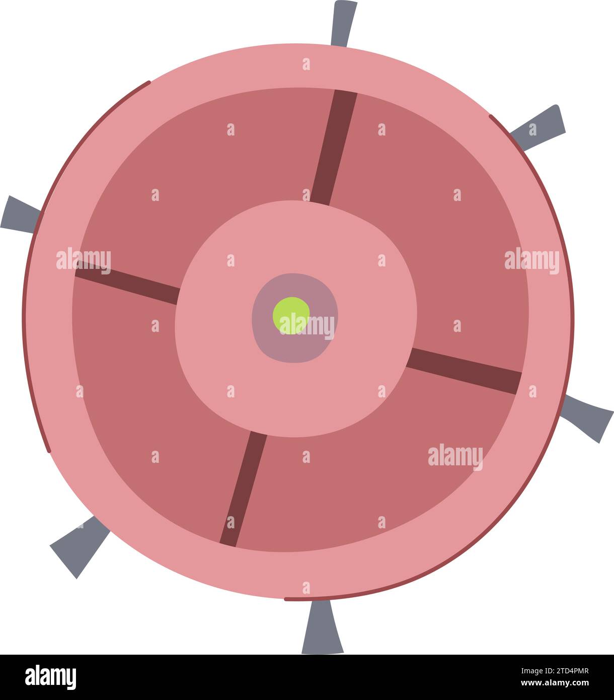 dust robot vacuum cleaner cartoon vector illustration Stock Vector ...