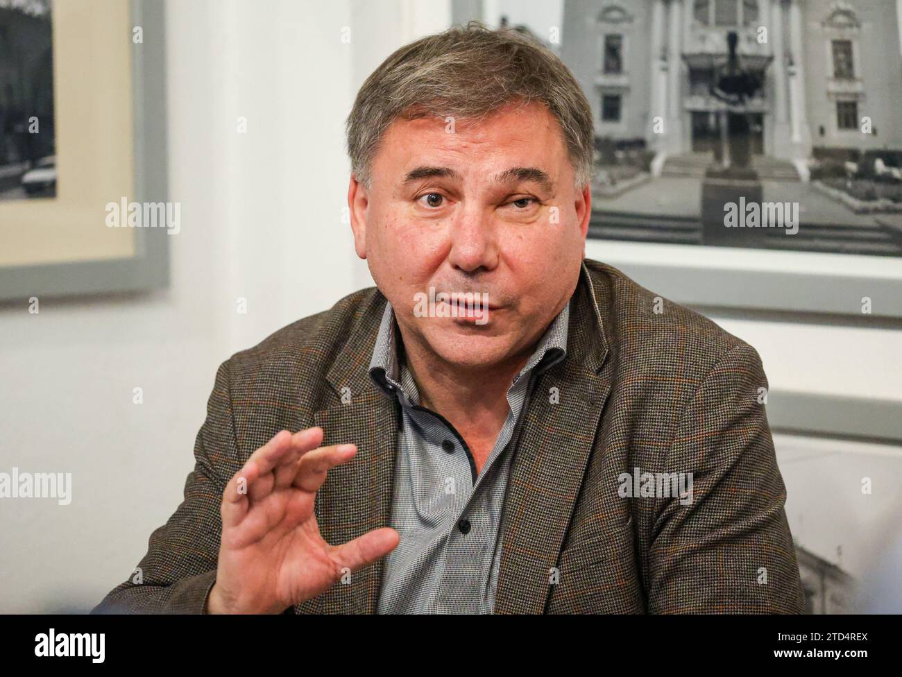 16 December 2023, Bremen: Ivan Krastev, political scientist from ...