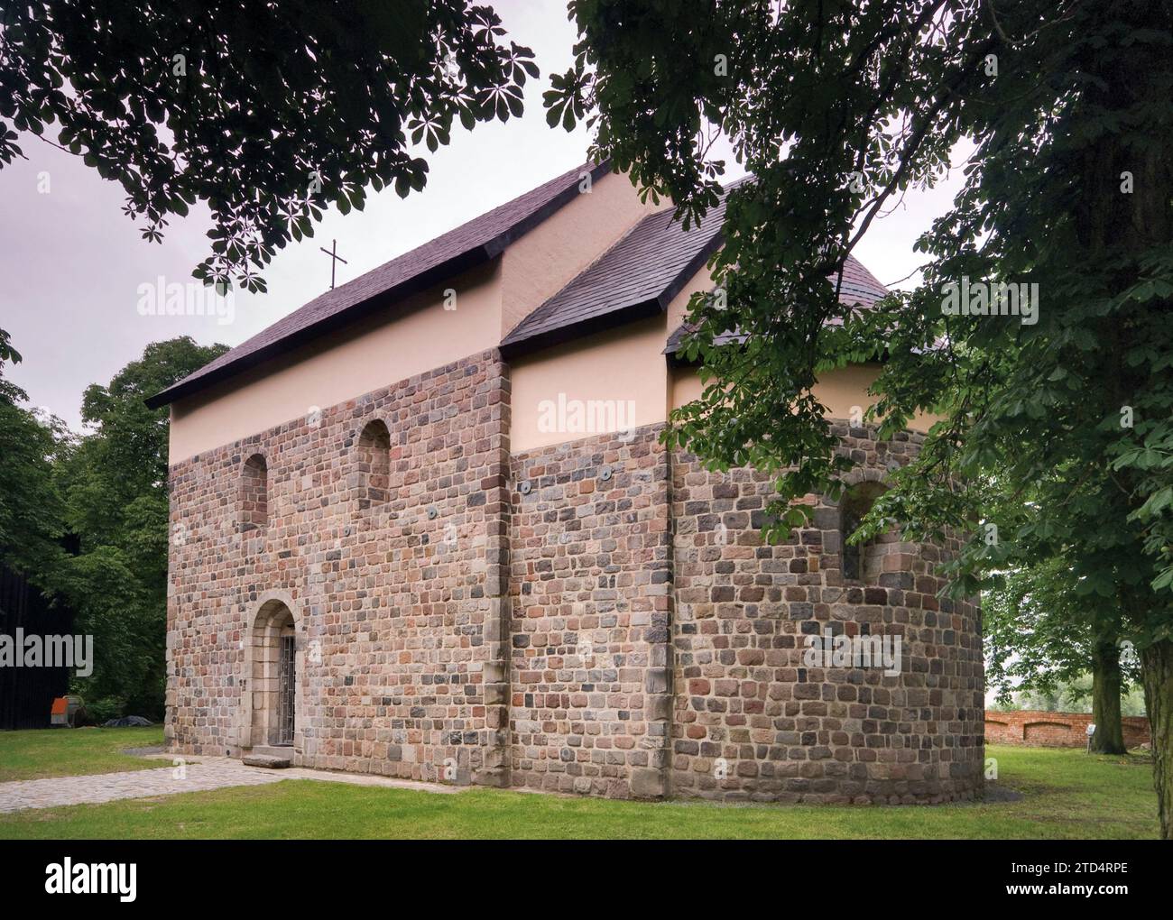 Romanesque Church of Assumption of Mary and St Nicholas in Giecz ...