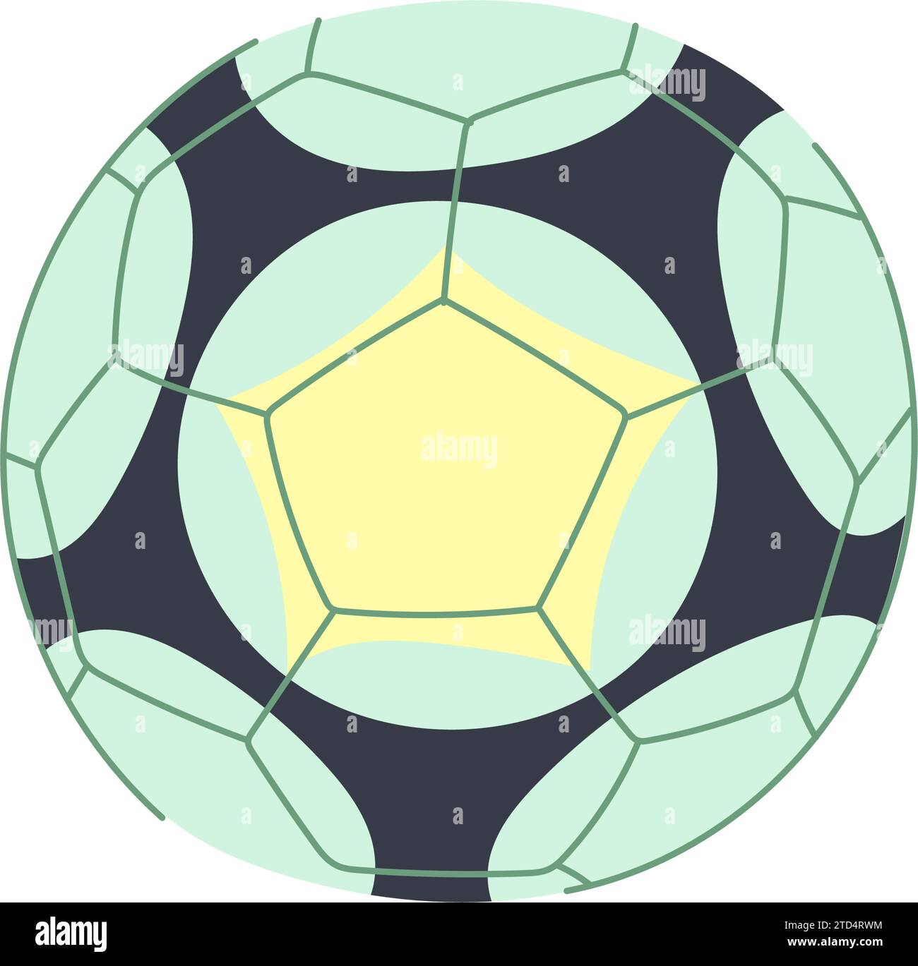 game soccer ball cartoon vector illustration Stock Vector Image & Art ...