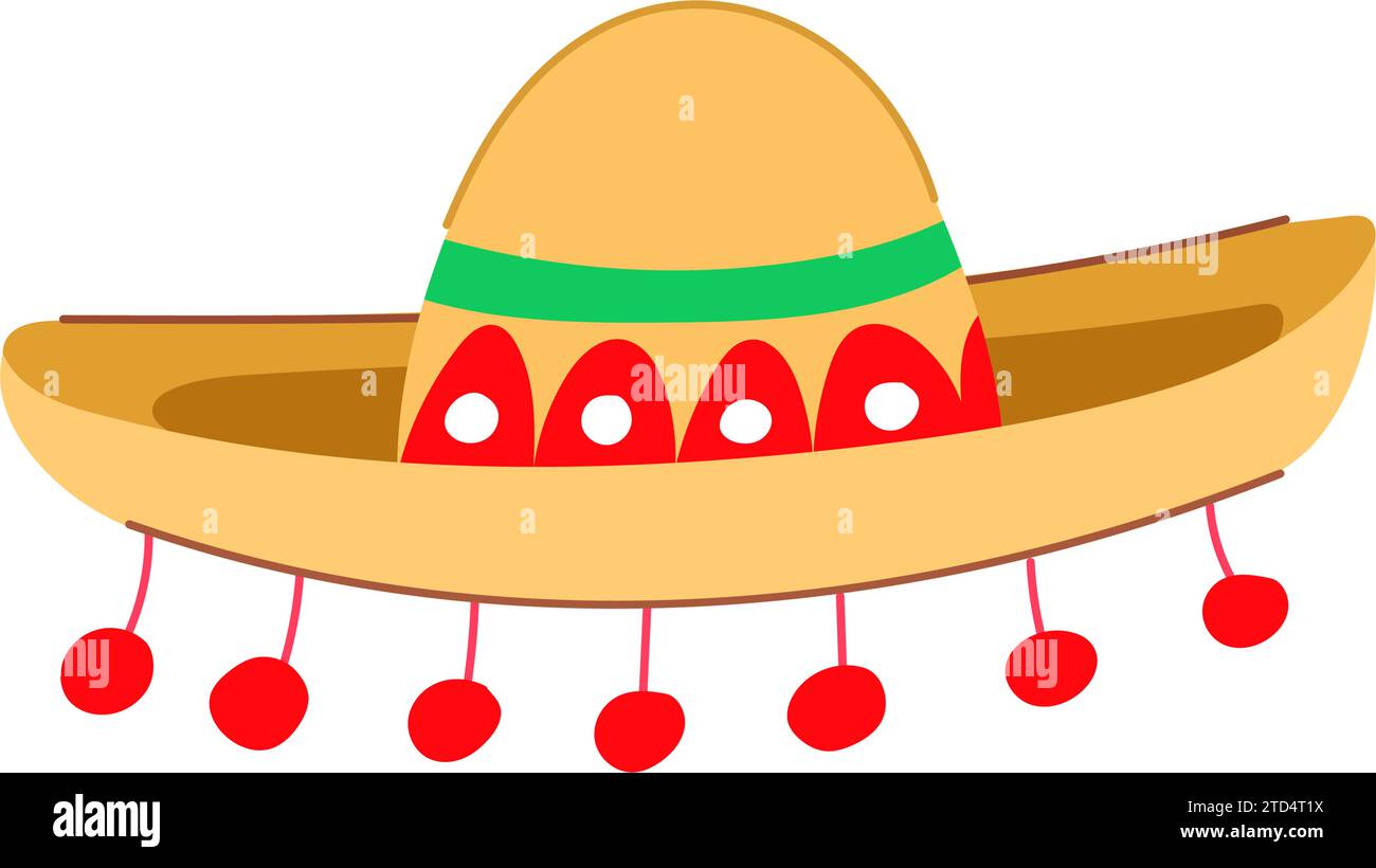 sombrero sombrero cartoon vector illustration Stock Vector Image & Art ...