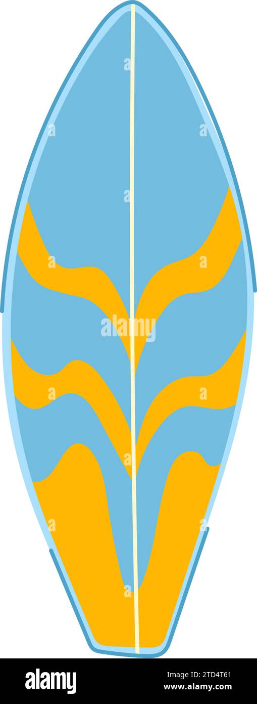 board surfboard cartoon vector illustration Stock Vector Image & Art ...