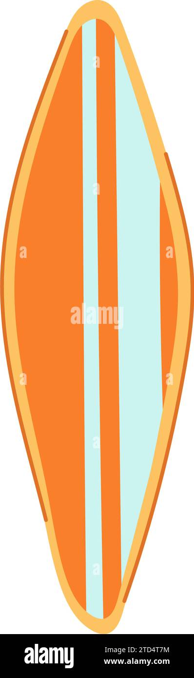 sea surfboard cartoon vector illustration Stock Vector Image & Art - Alamy