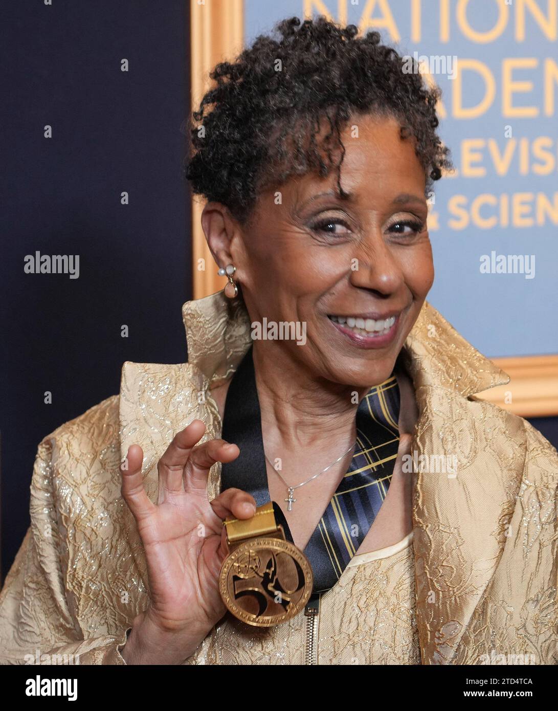 Vernee Watson arrives at the 50th Annual Daytime Emmy Awards held at ...