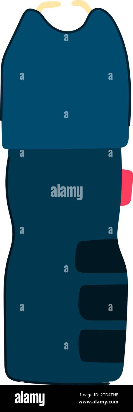 tazer taser gun cartoon vector illustration Stock Vector Image & Art ...