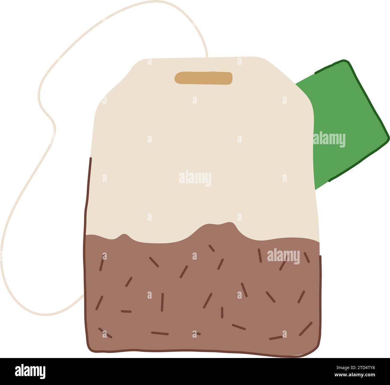 label teabag cartoon vector illustration Stock Vector Image & Art - Alamy