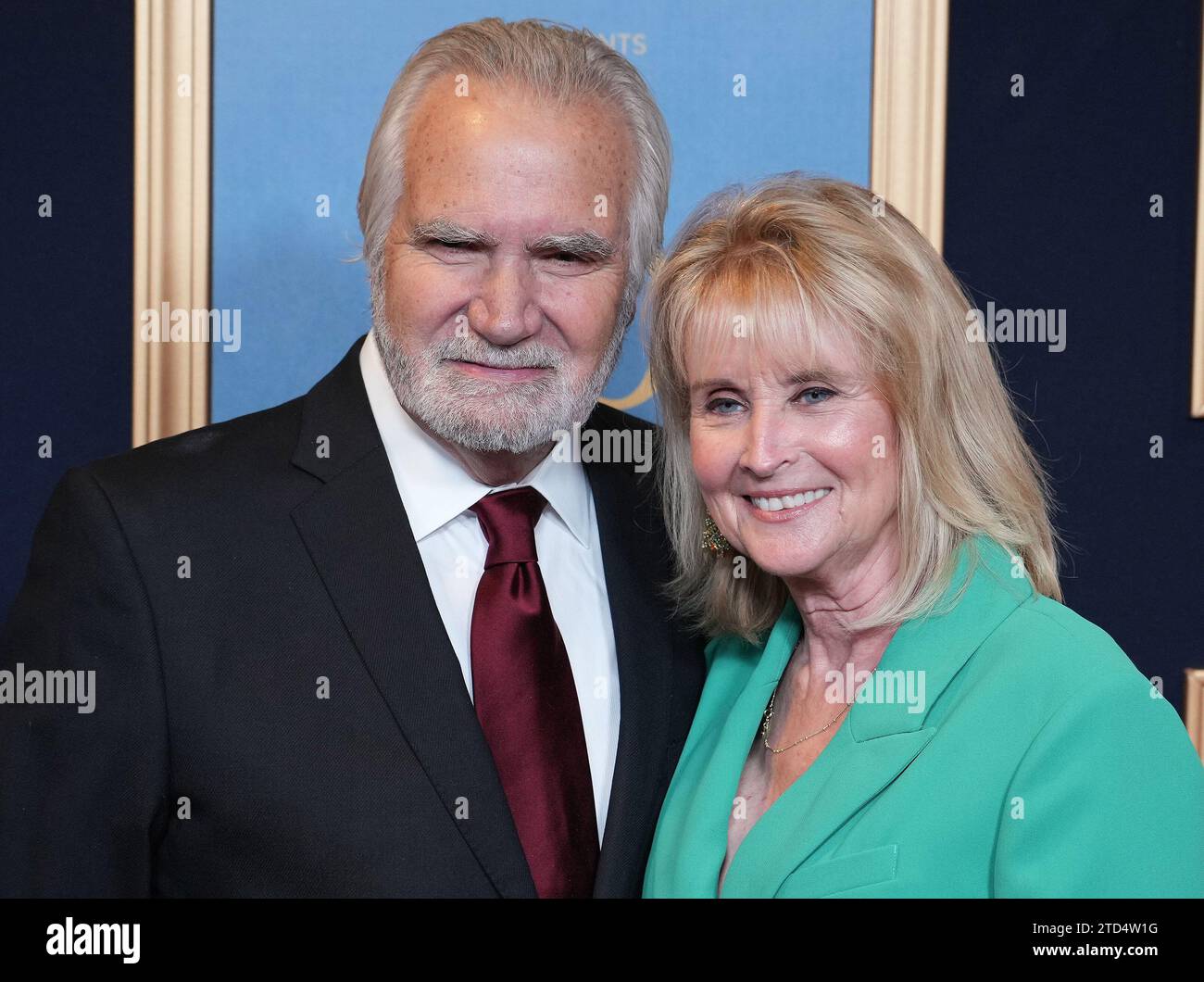 (L-R) John McCook and Laurette Spang-McCook arrives at the 50th Annual ...