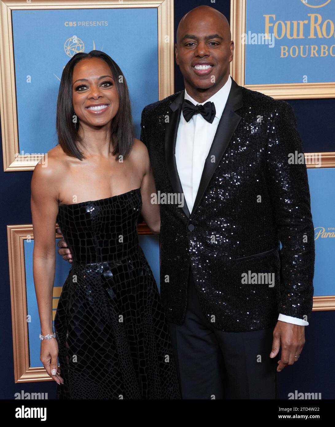 (L-R) Nischelle Turner and Kevin Frazier arrives at the 50th Annual ...