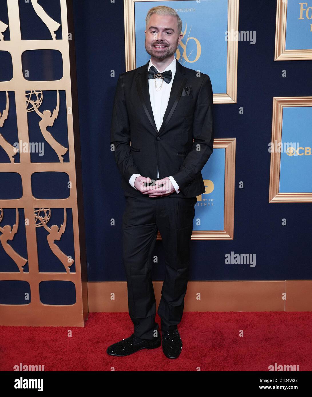 Patrick Blood arrives at the 50th Annual Daytime Emmy Awards held at ...