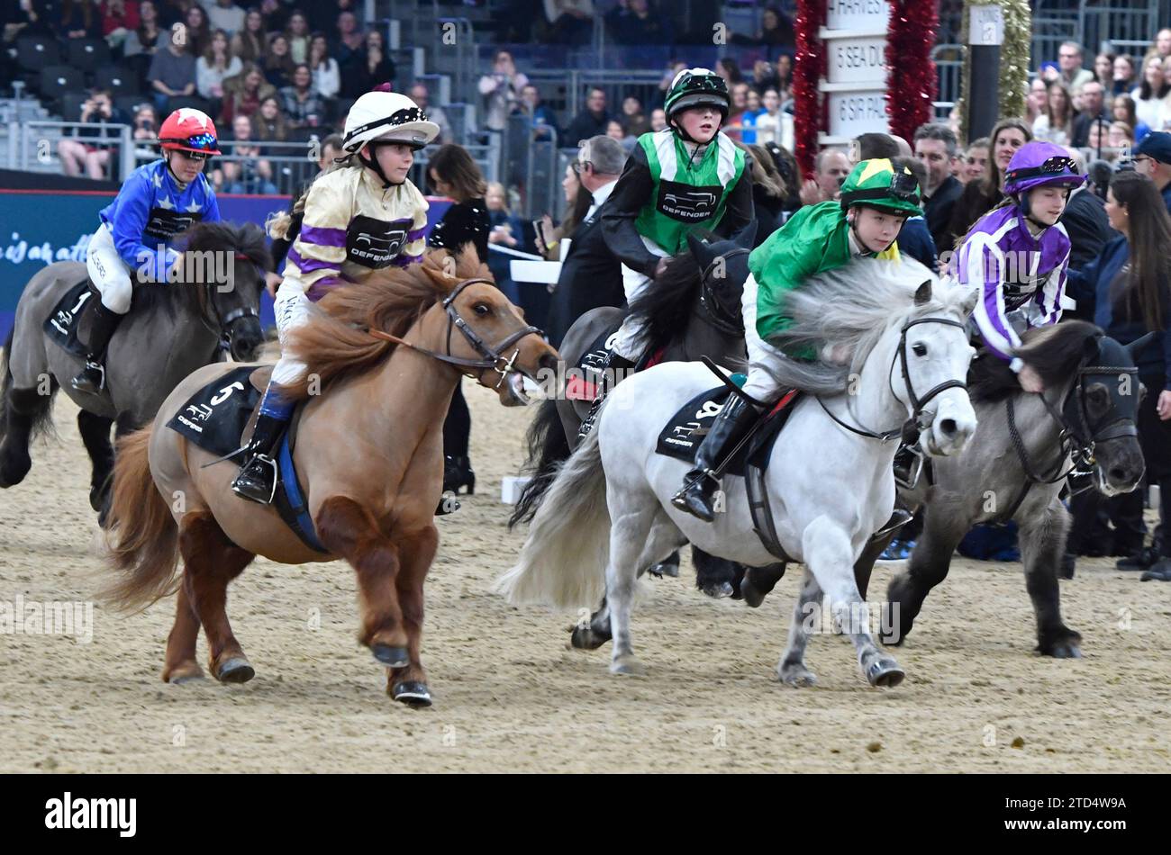 London, UK. 15th December 2023 London International Horse Show at The ...