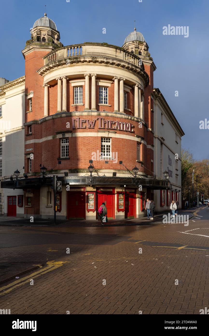 The New Theatre, Cardiff Stock Photo - Alamy