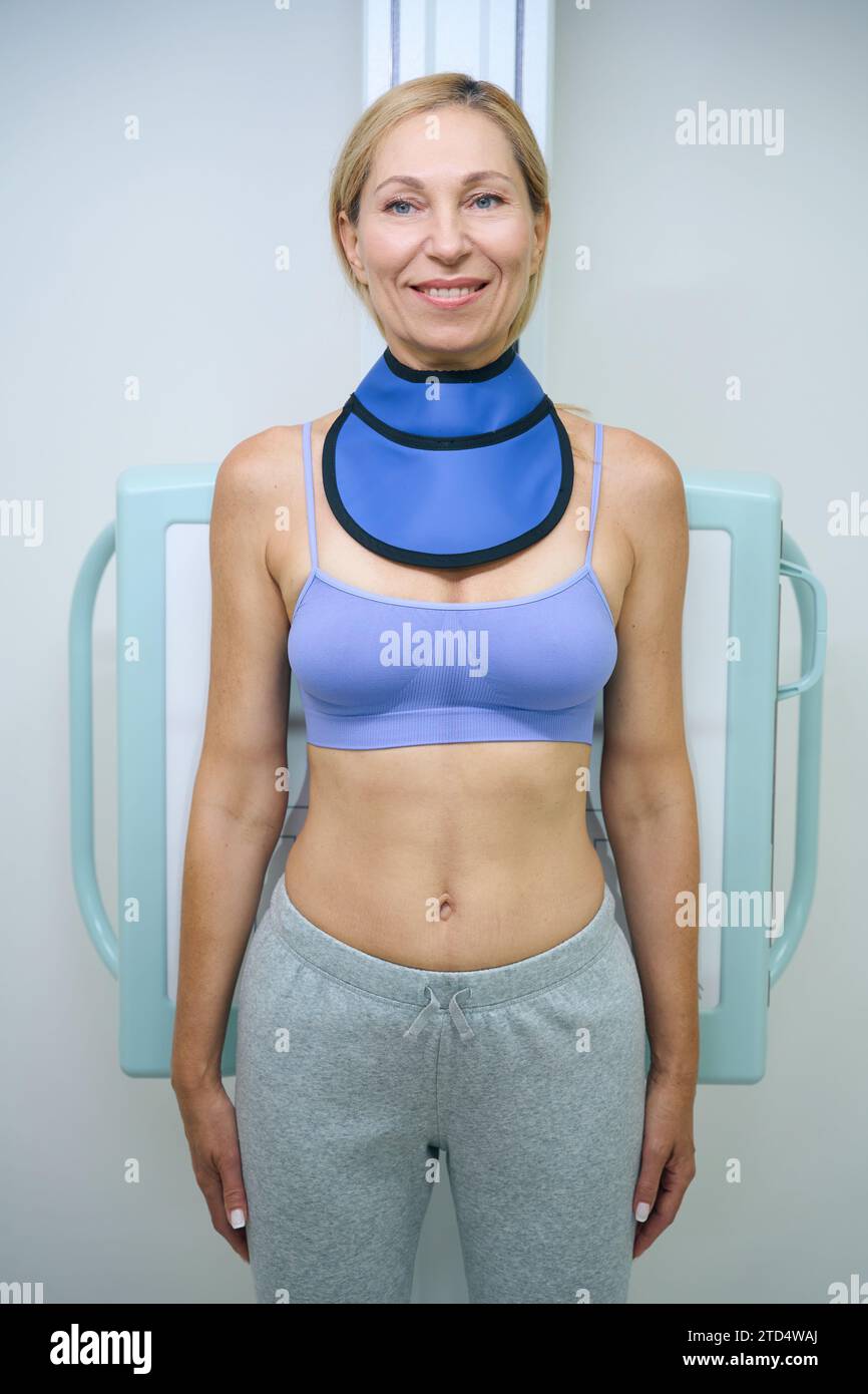 Woman undergoing diagnostic procedure hi-res stock photography and images - Alamy