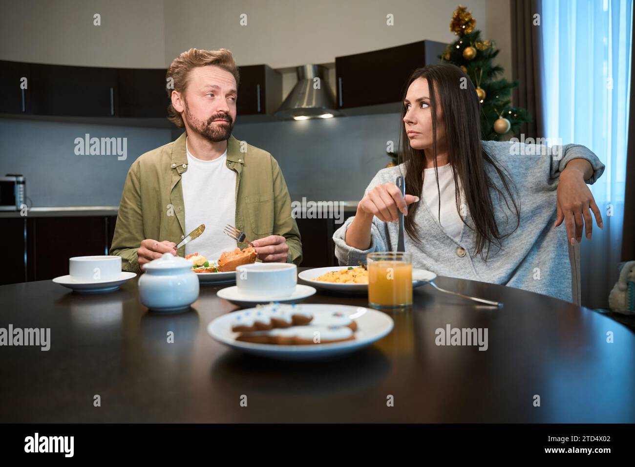 Christmas dinner stress hi-res stock photography and images - Alamy