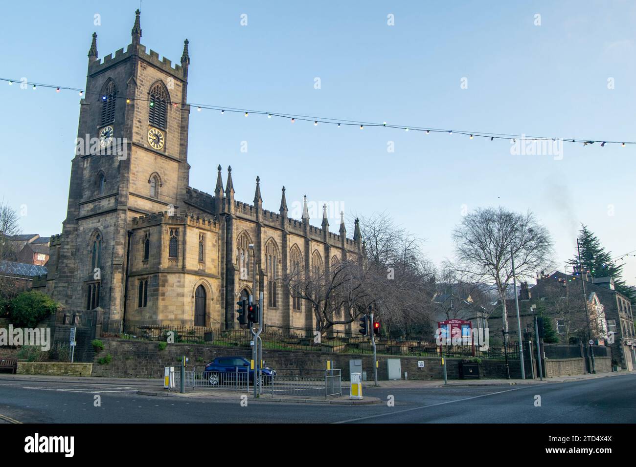 Christ Church, Sowerby Bridge Stock Photo - Alamy