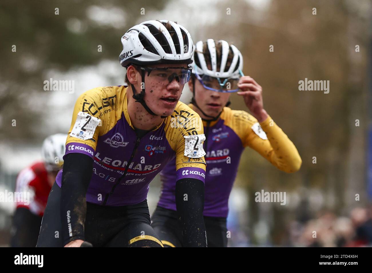 Belgian Iben Jacobs celebrates as he crosses the finish line to win the ...