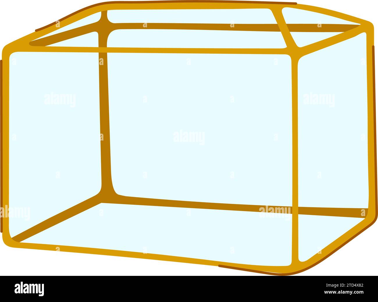 nature terrarium glass cartoon vector illustration Stock Vector Image ...
