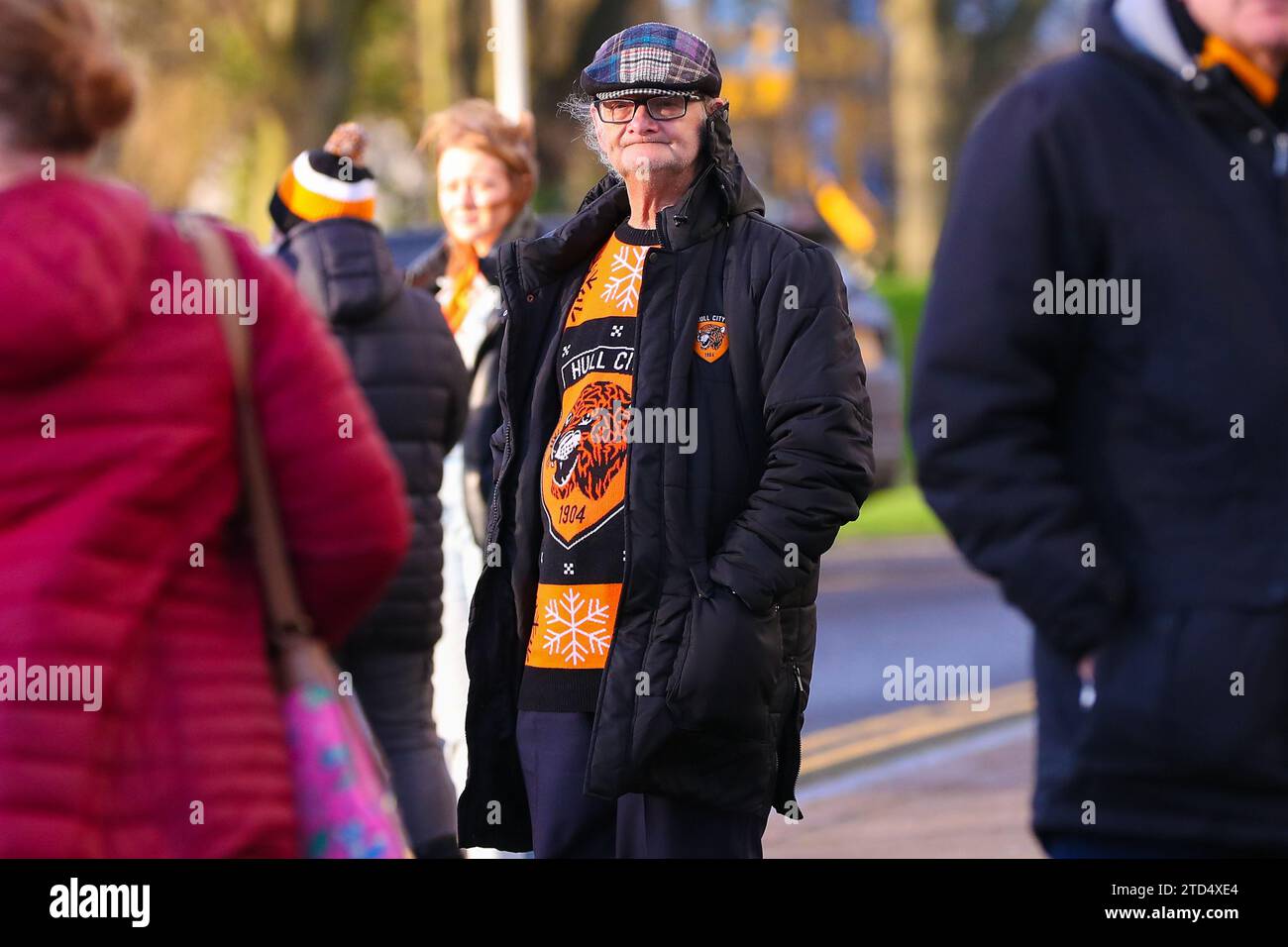 Hull City fans during the Sky Bet Championship match Hull City vs ...