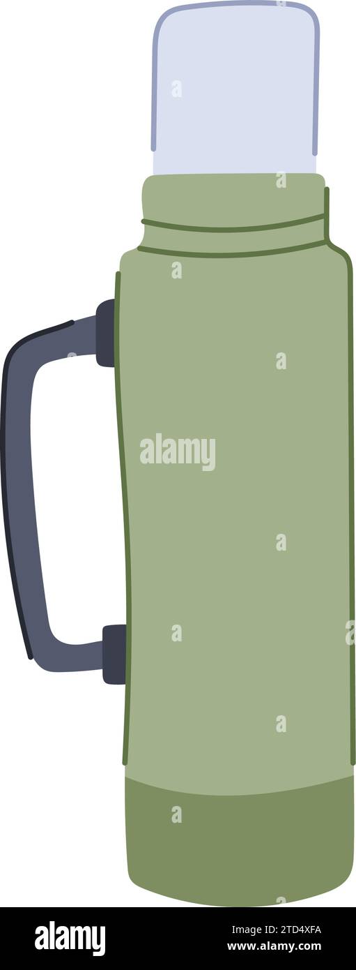 water thermos cartoon vector illustration Stock Vector Image & Art - Alamy