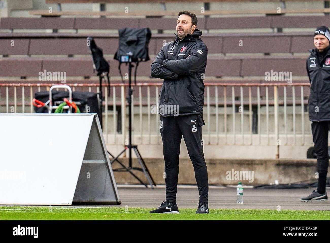 Sreto Ristic (Hallescher FC, Chef-Trainer) Borussia Dortmund II vs ...