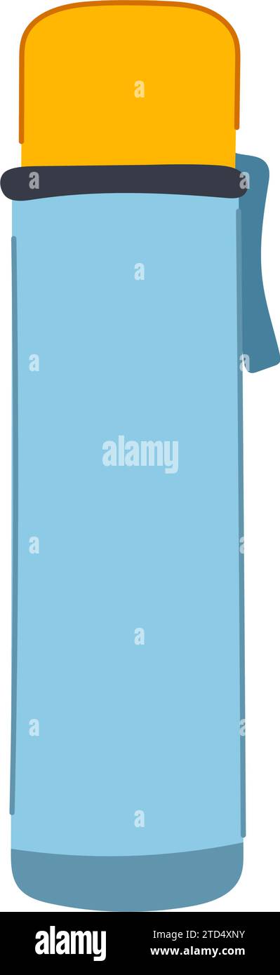 steel thermos cartoon vector illustration Stock Vector Image & Art - Alamy