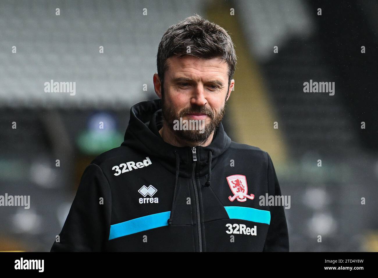 Michael Carrick Manager of Middlesbrough arrives ahead of the Sky Bet ...