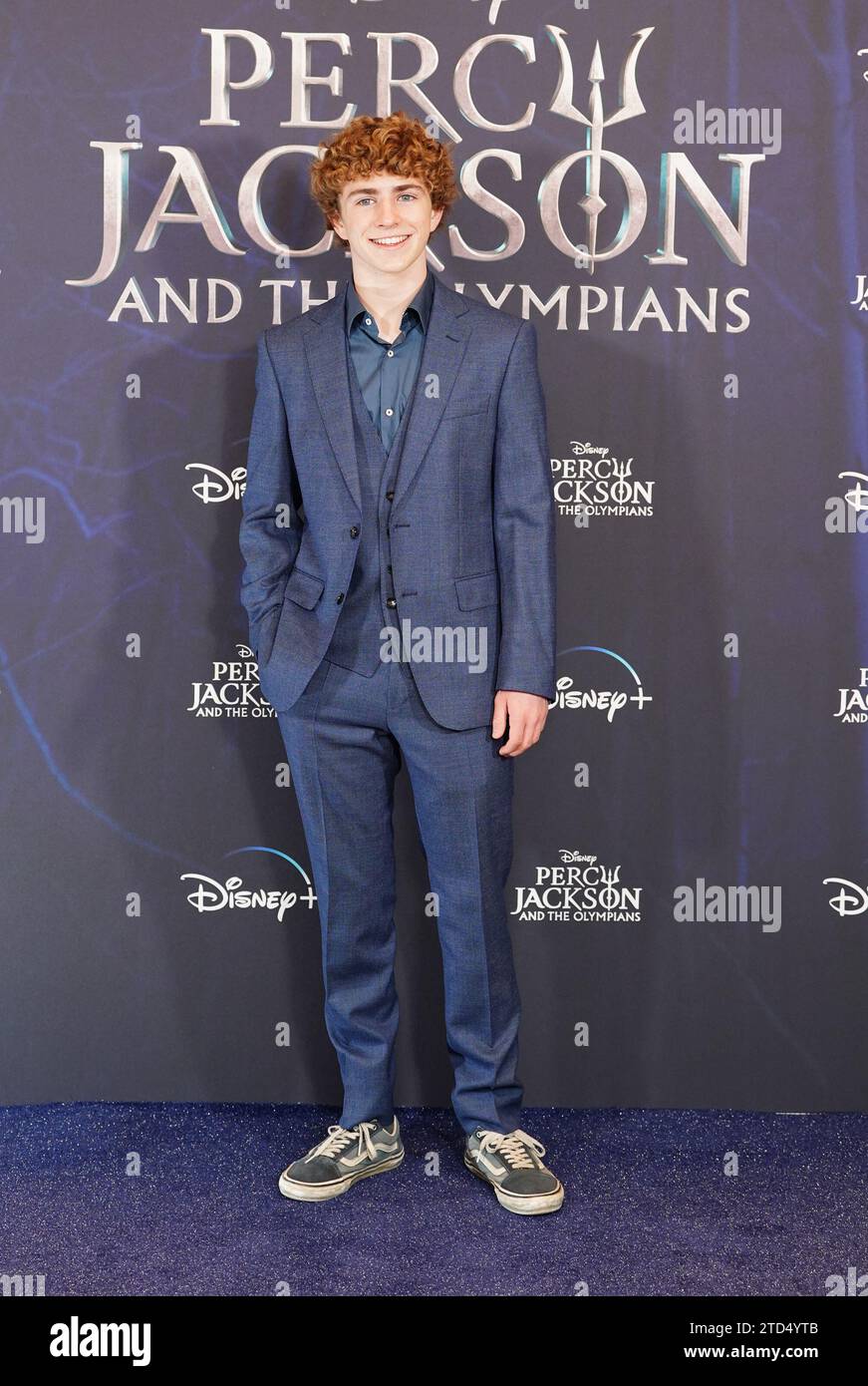 Walker Scobell attends the UK premiere of new Disney+ series Percy ...