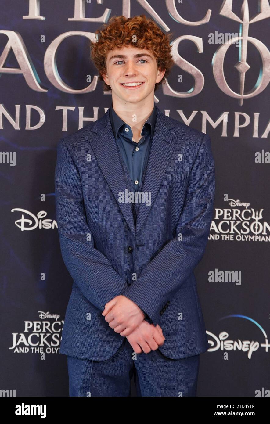 Walker Scobell attends the UK premiere of new Disney+ series Percy ...