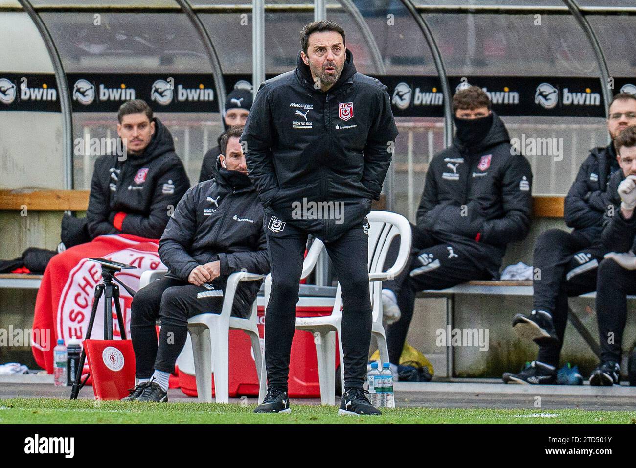Sreto Ristic (Hallescher FC, Chef-Trainer) Borussia Dortmund II vs ...