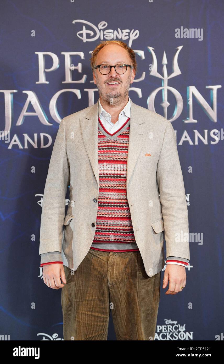 James Bobin attends the UK premiere of new Disney+ series Percy Jackson ...