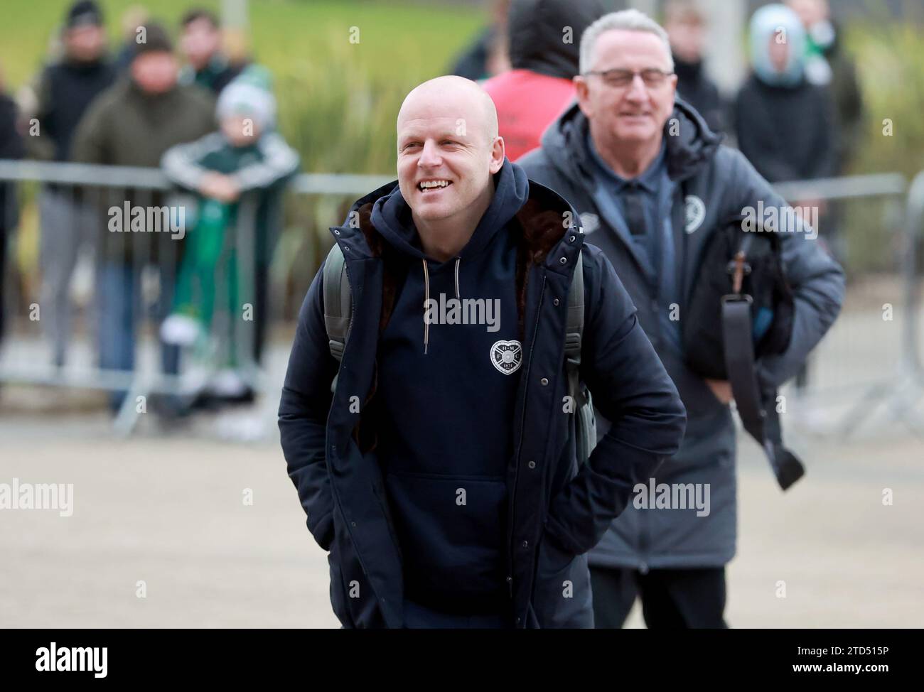 Heart of Midlothian manager Steven Naismith during the cinch ...