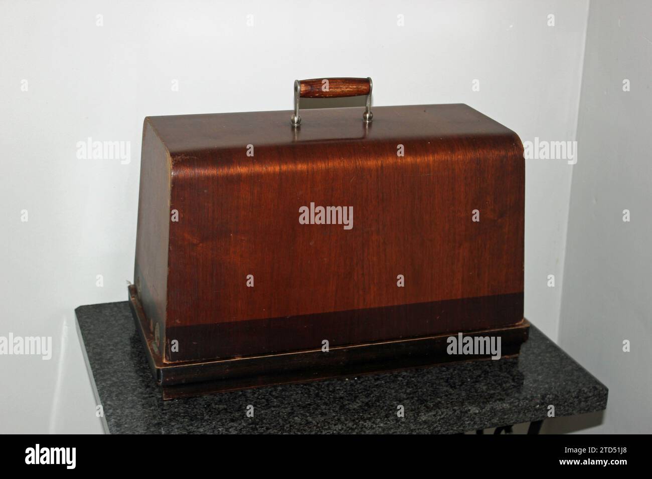 Johannesburg, South Africa - November 26, 2023 : brown wooden case of ...