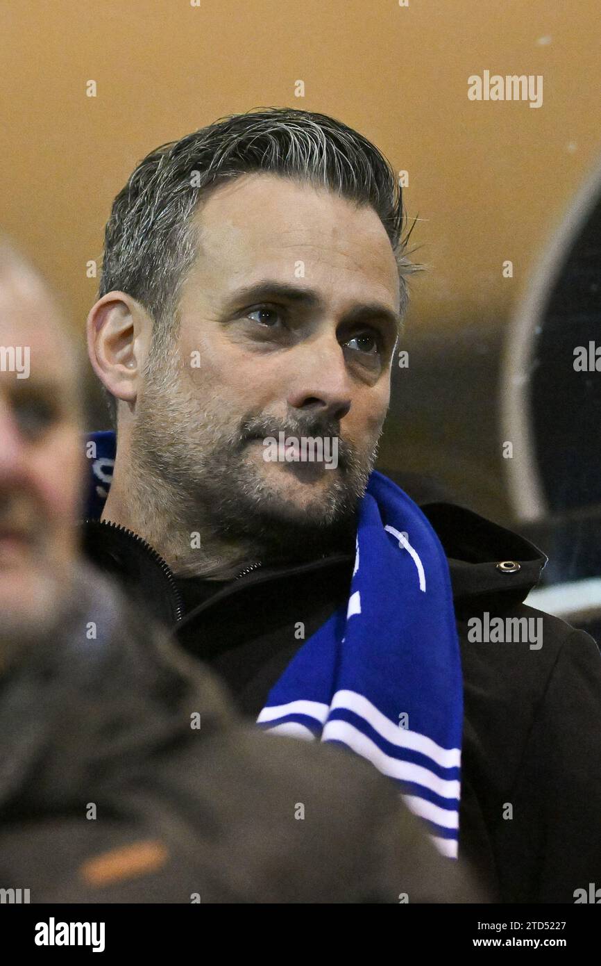 Sam Baro owner of AA Gent pictured during a female soccer game between ...