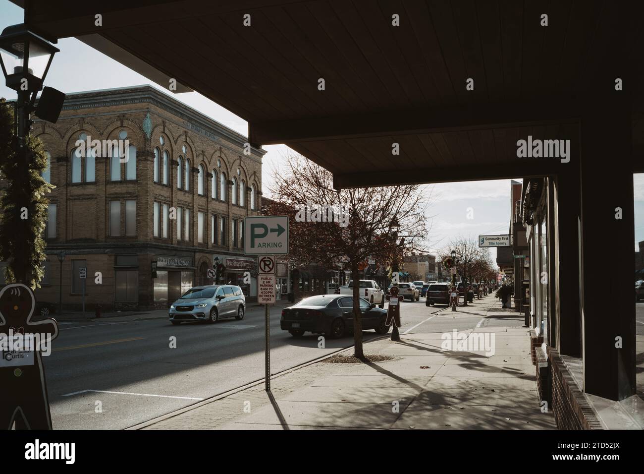 Downtown Caro Michigan USA Stock Photo - Alamy